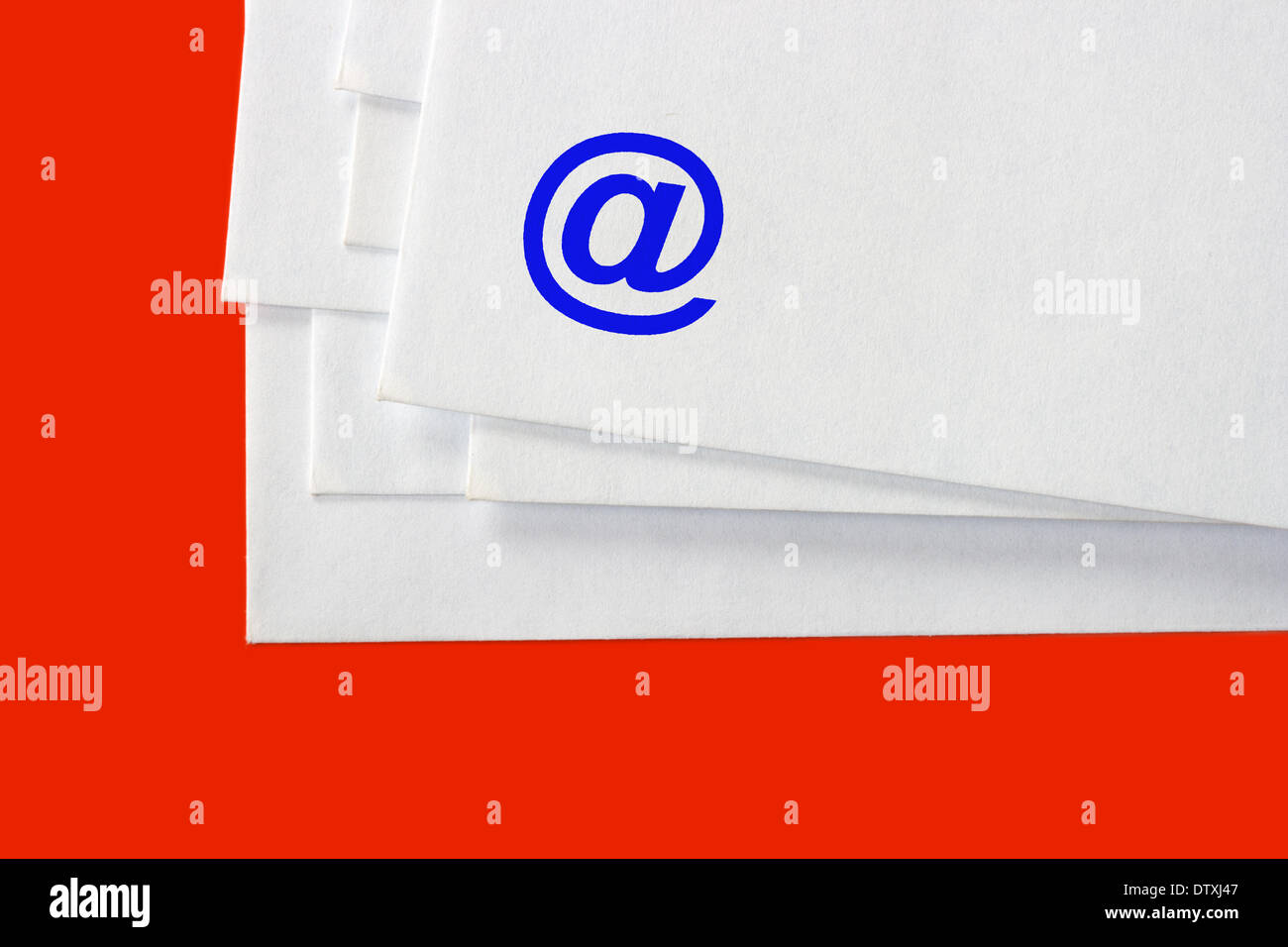 Stationery mail logo letter email hi-res stock photography and images ...