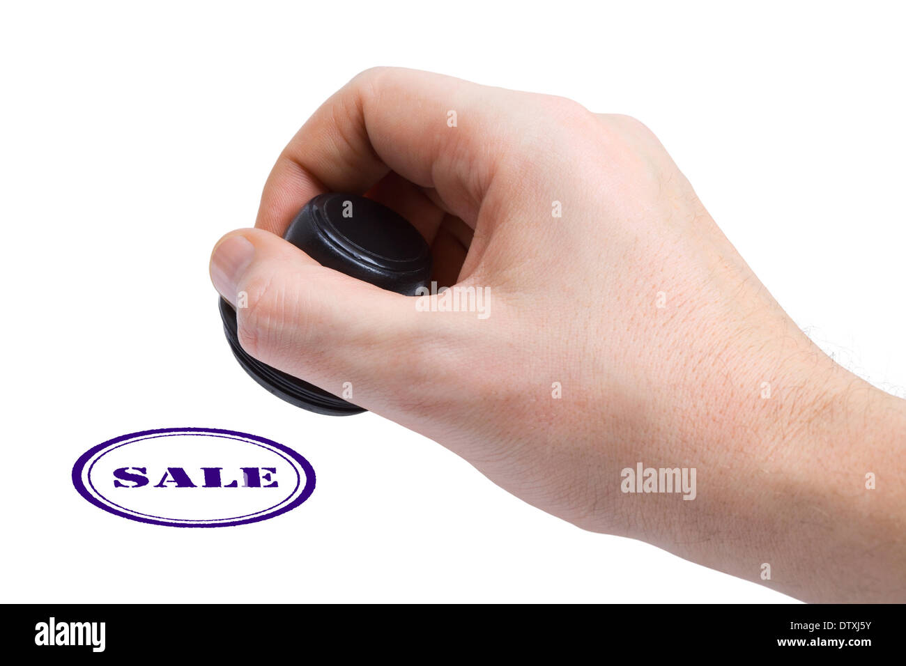 Hand stamp sold hi-res stock photography and images - Alamy