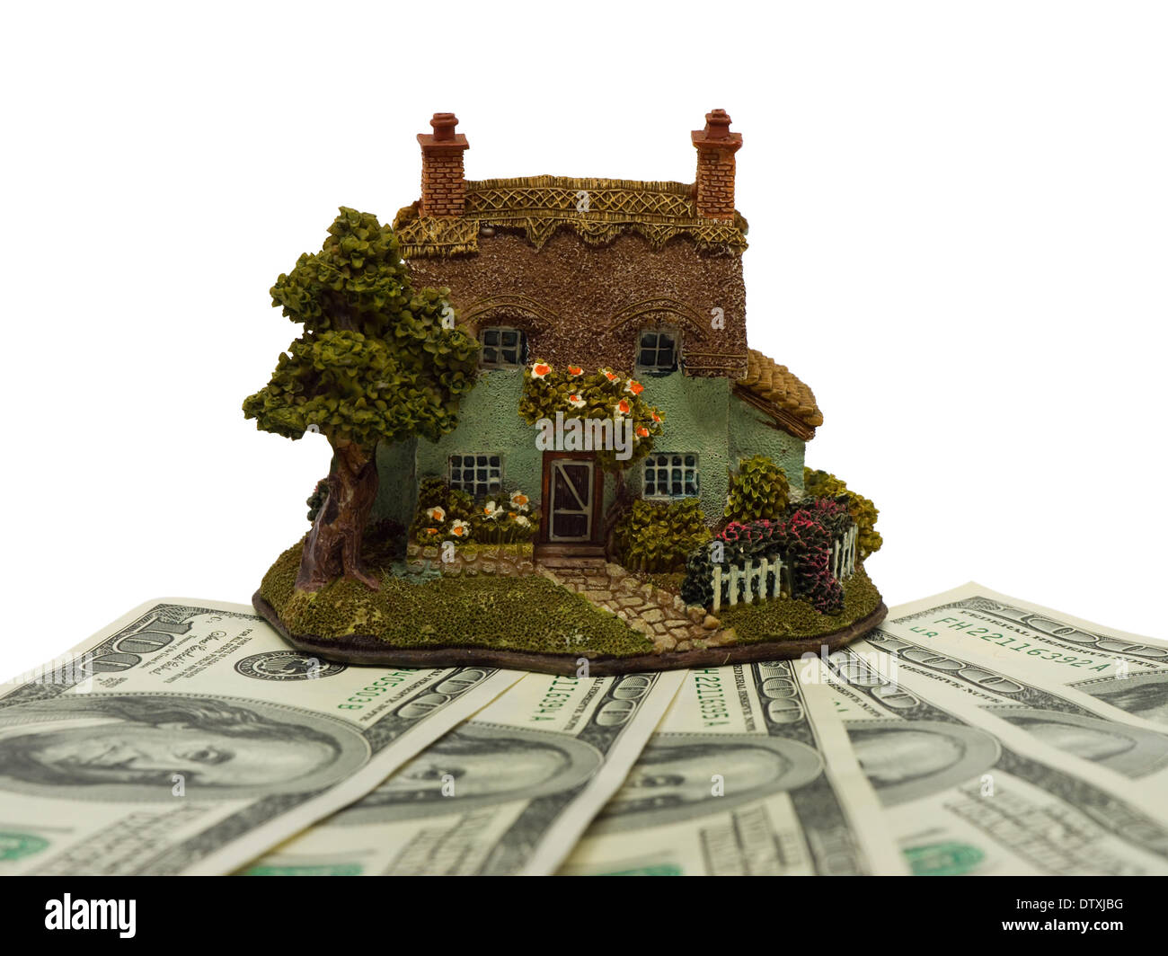House and money Stock Photo - Alamy