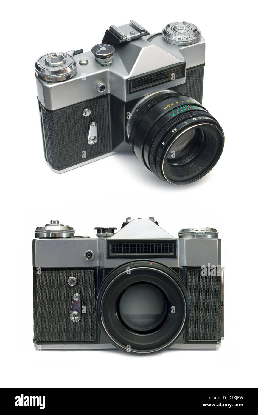 Old film camera Stock Photo - Alamy