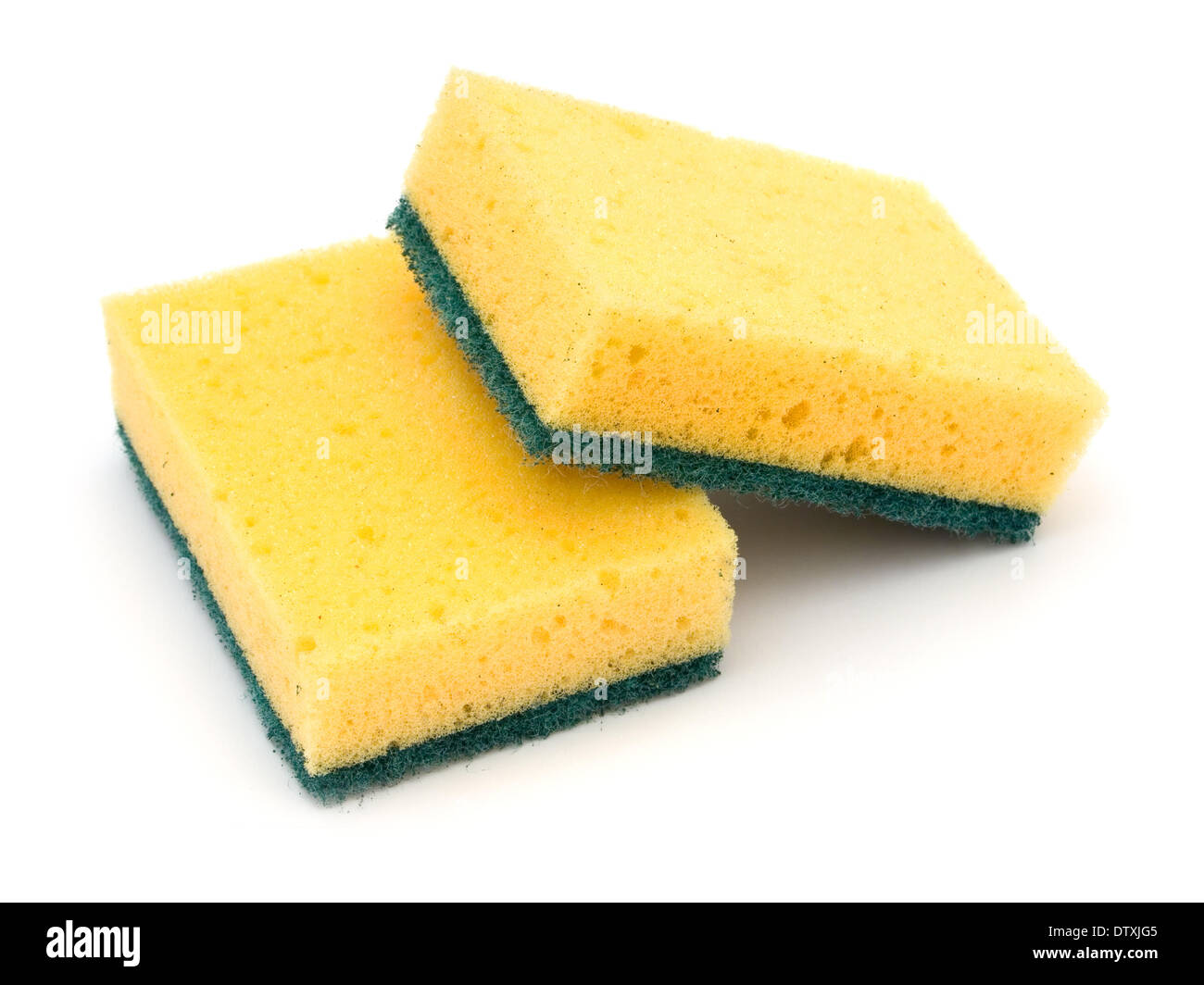 Two cleaning sponges Stock Photo - Alamy