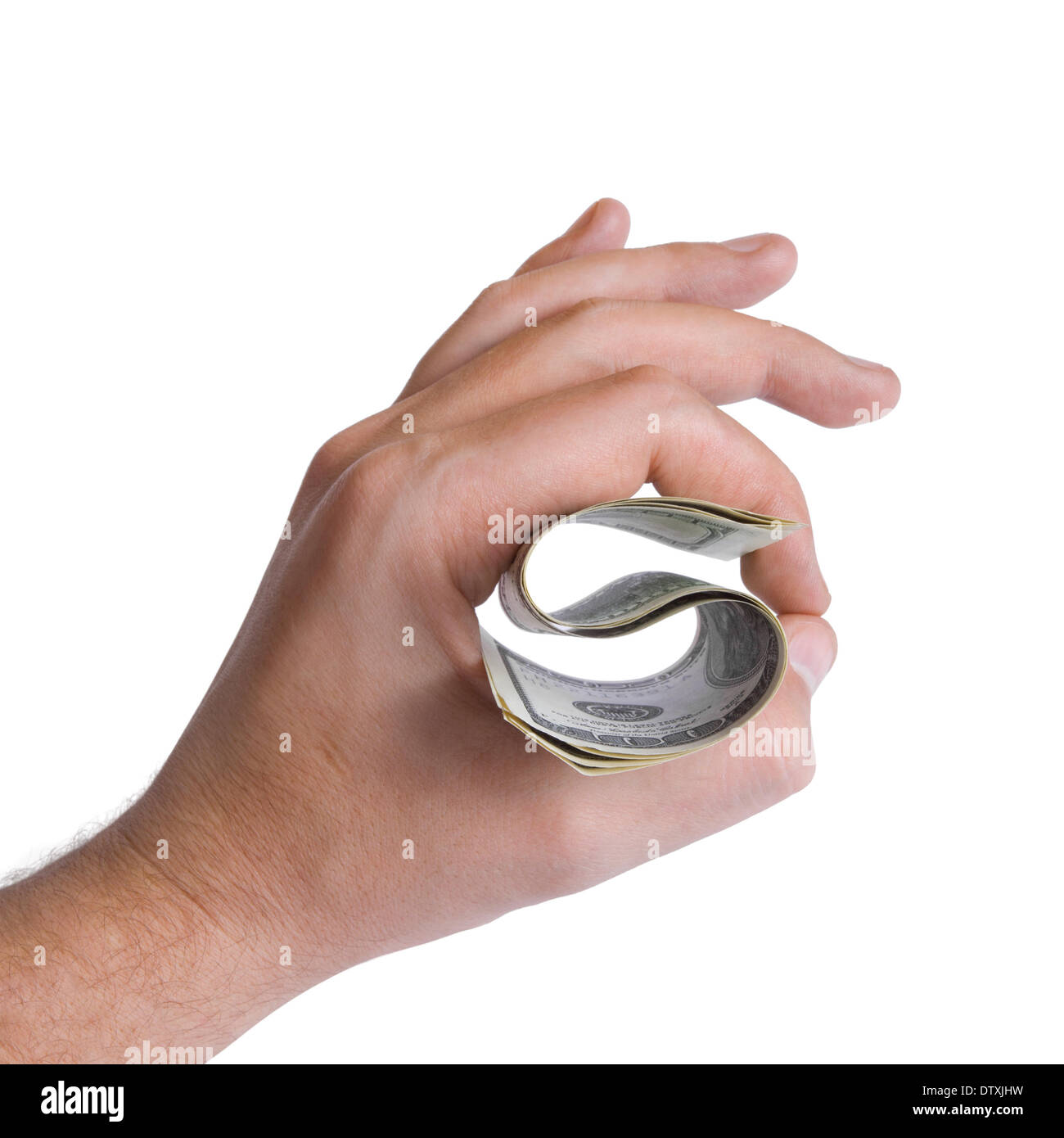 Hand - okay and dollar sign Stock Photo - Alamy