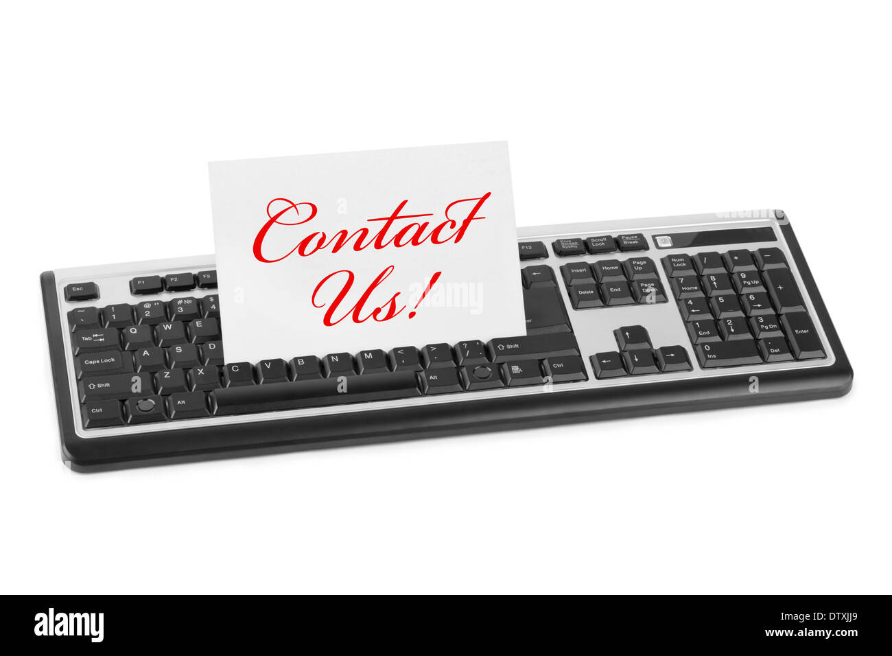 Computer contact us support hi-res stock photography and images - Alamy