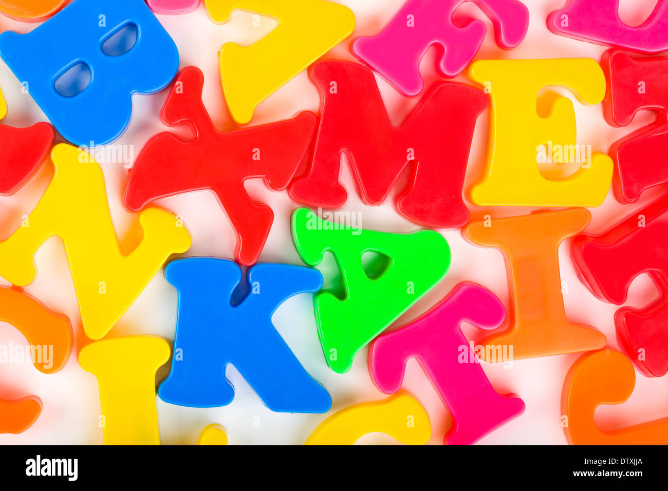 Alphabetical letters Cut Out Stock Images & Pictures - Alamy