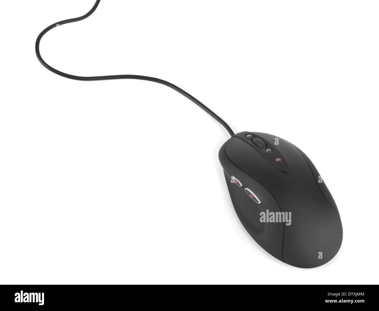 Computer mouse and cable Stock Photo - Alamy