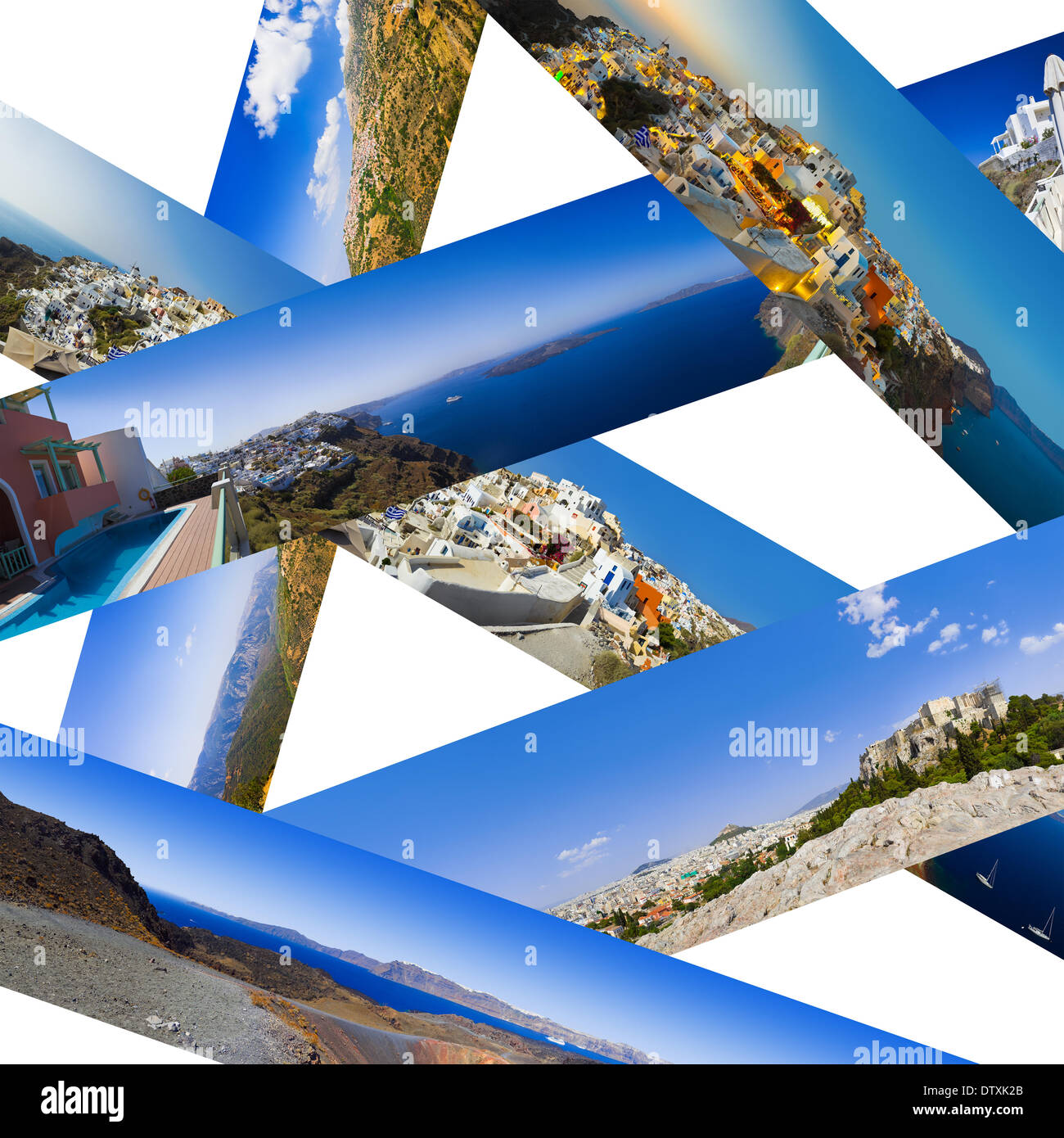 Greek collage hi-res stock photography and images - Alamy