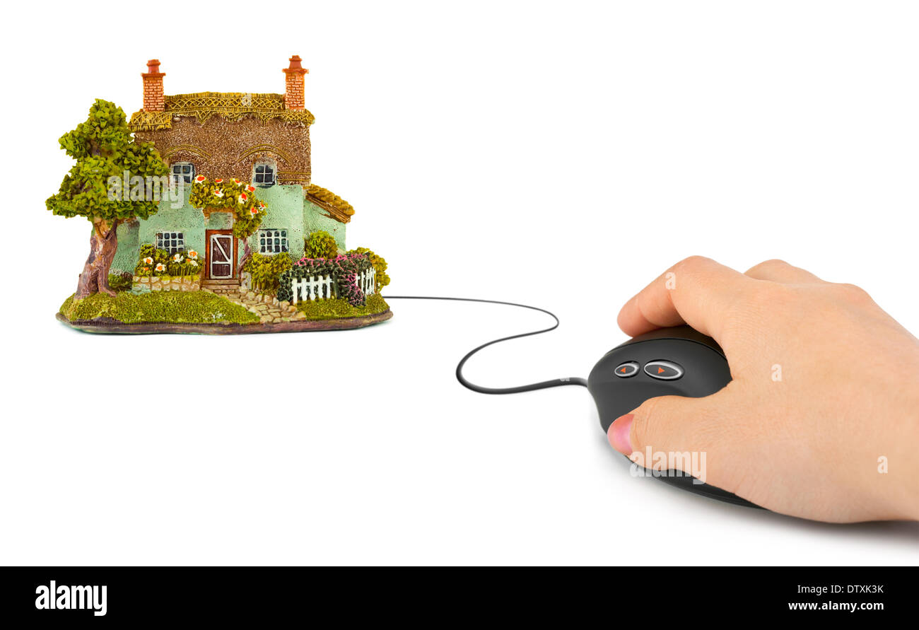 House rent computer hi-res stock photography and images - Alamy