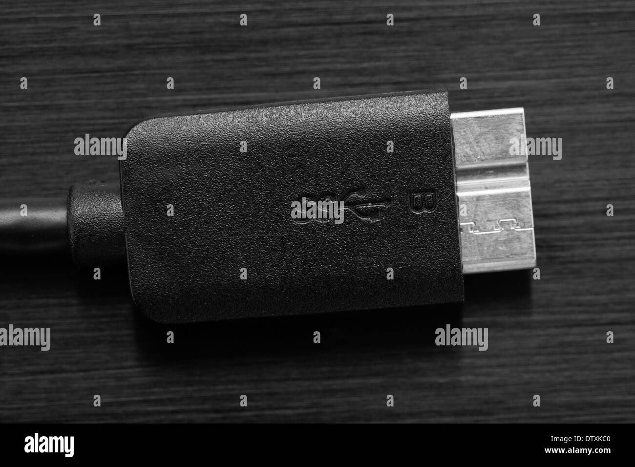 Close up computer usb Black and White Stock Photos & Images - Alamy