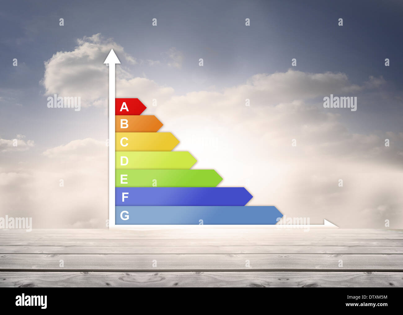 Showing chart green blue hi-res stock photography and images - Alamy