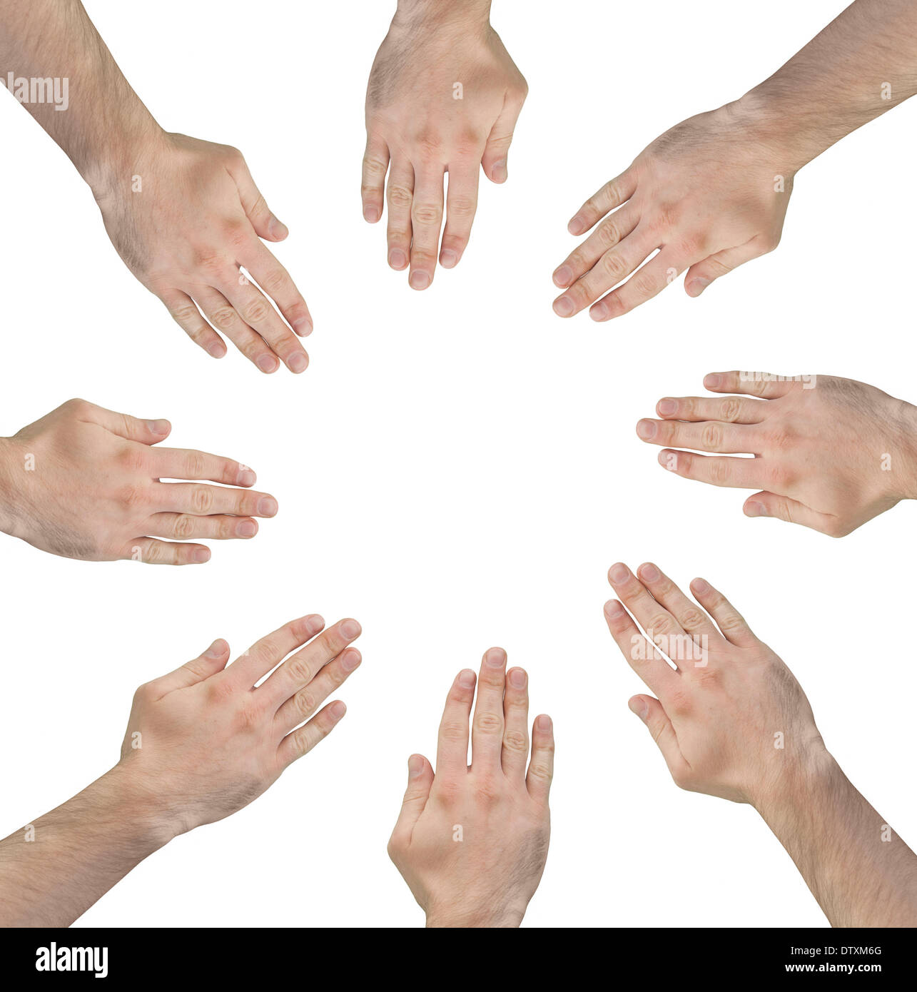 Hands making a circle hi-res stock photography and images - Alamy