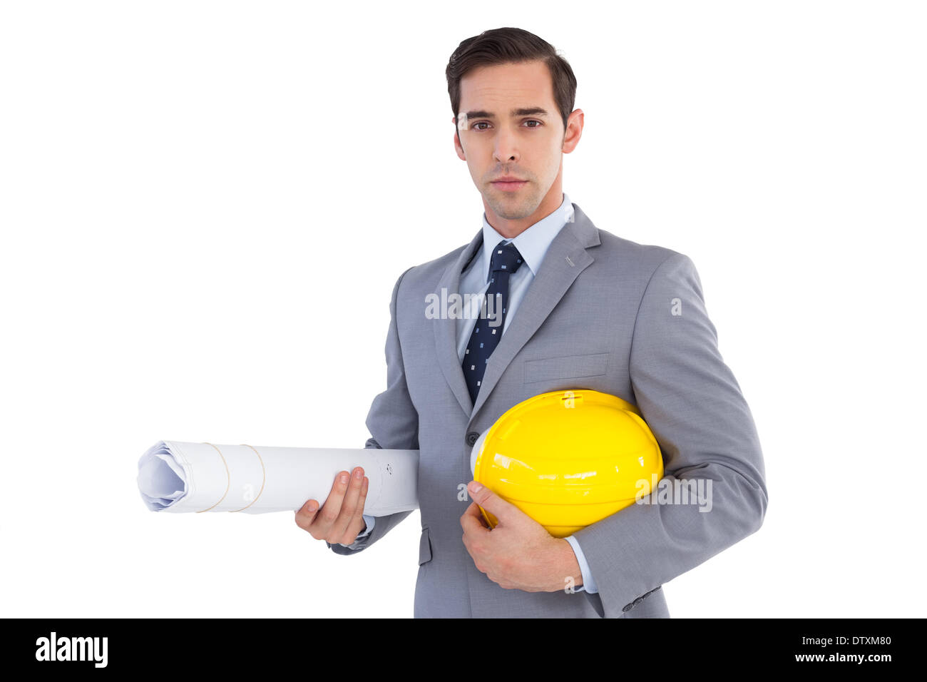 Architect plans hat hi-res stock photography and images - Alamy