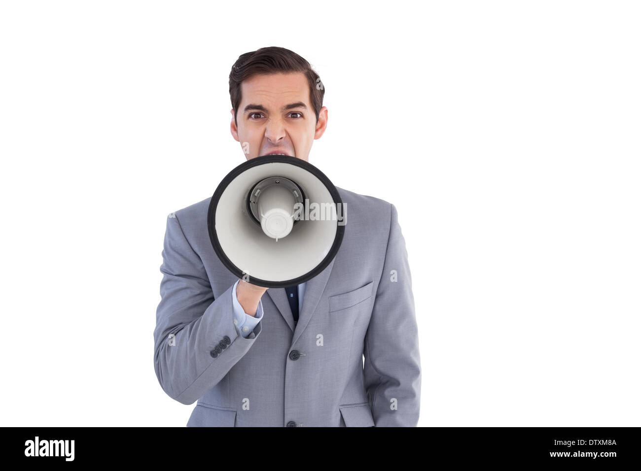 Shouting a warning hi-res stock photography and images - Alamy