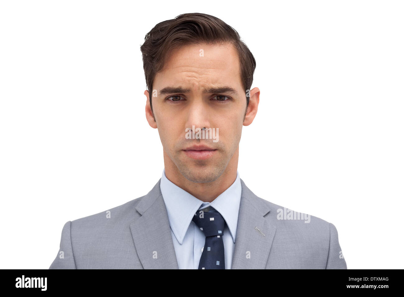 Doubtful businessman hi-res stock photography and images - Alamy