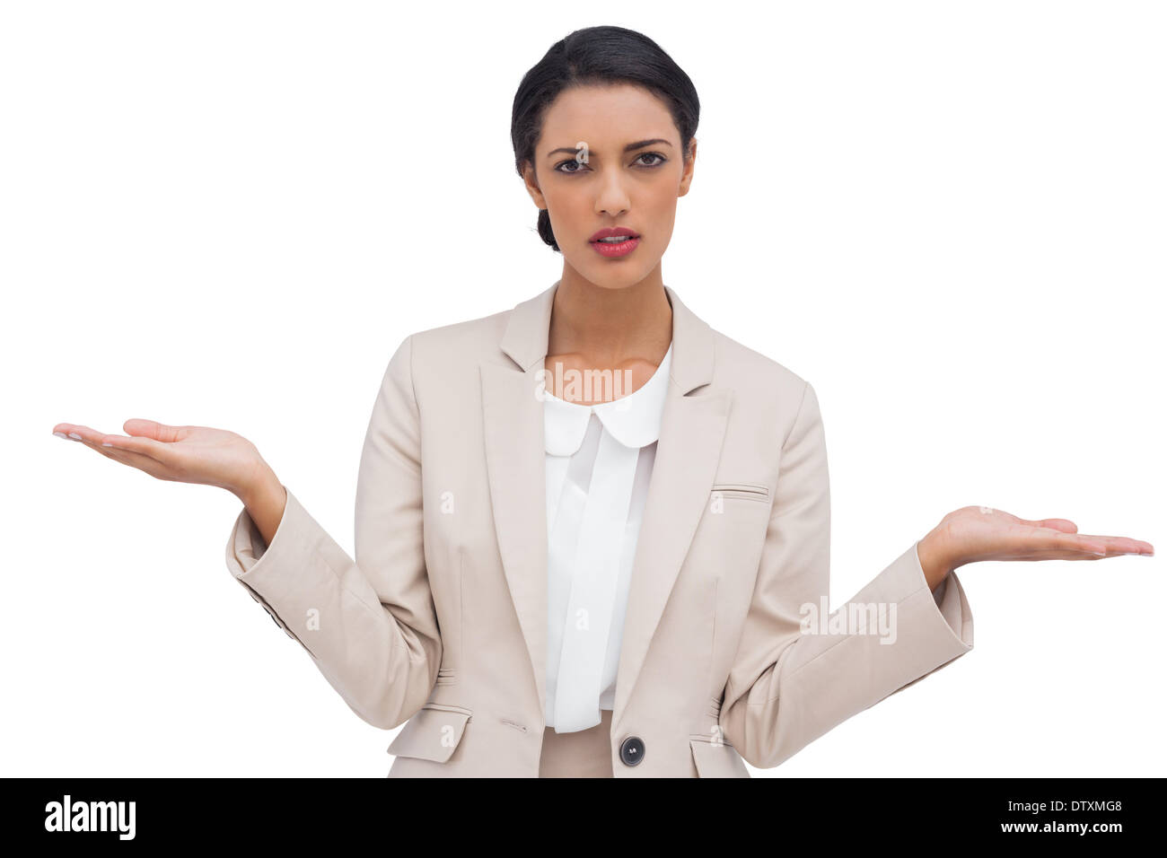 Beautiful confused young elegant hi-res stock photography and images ...