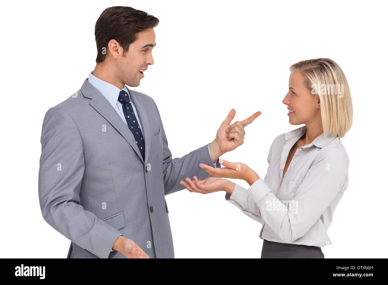Business people meet each other Stock Photo - Alamy