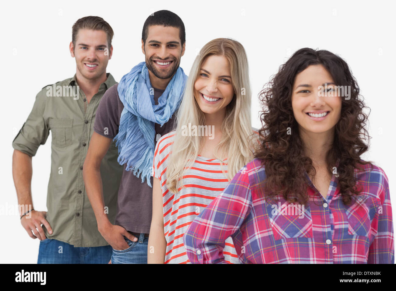 Fashionable friends hi-res stock photography and images - Alamy