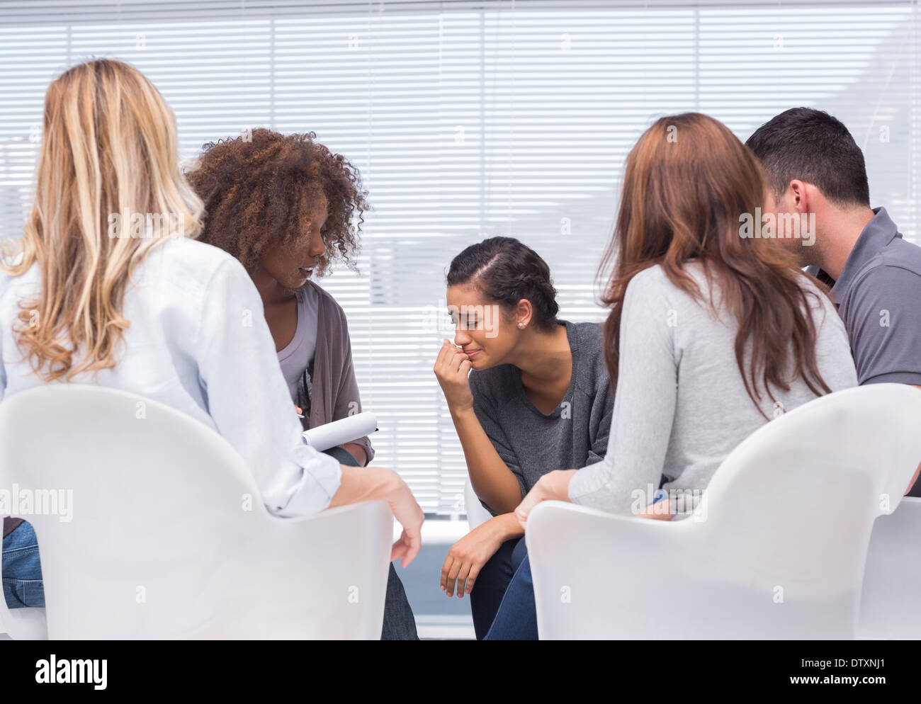 Professional psychologist clipboard group hi-res stock photography and ...