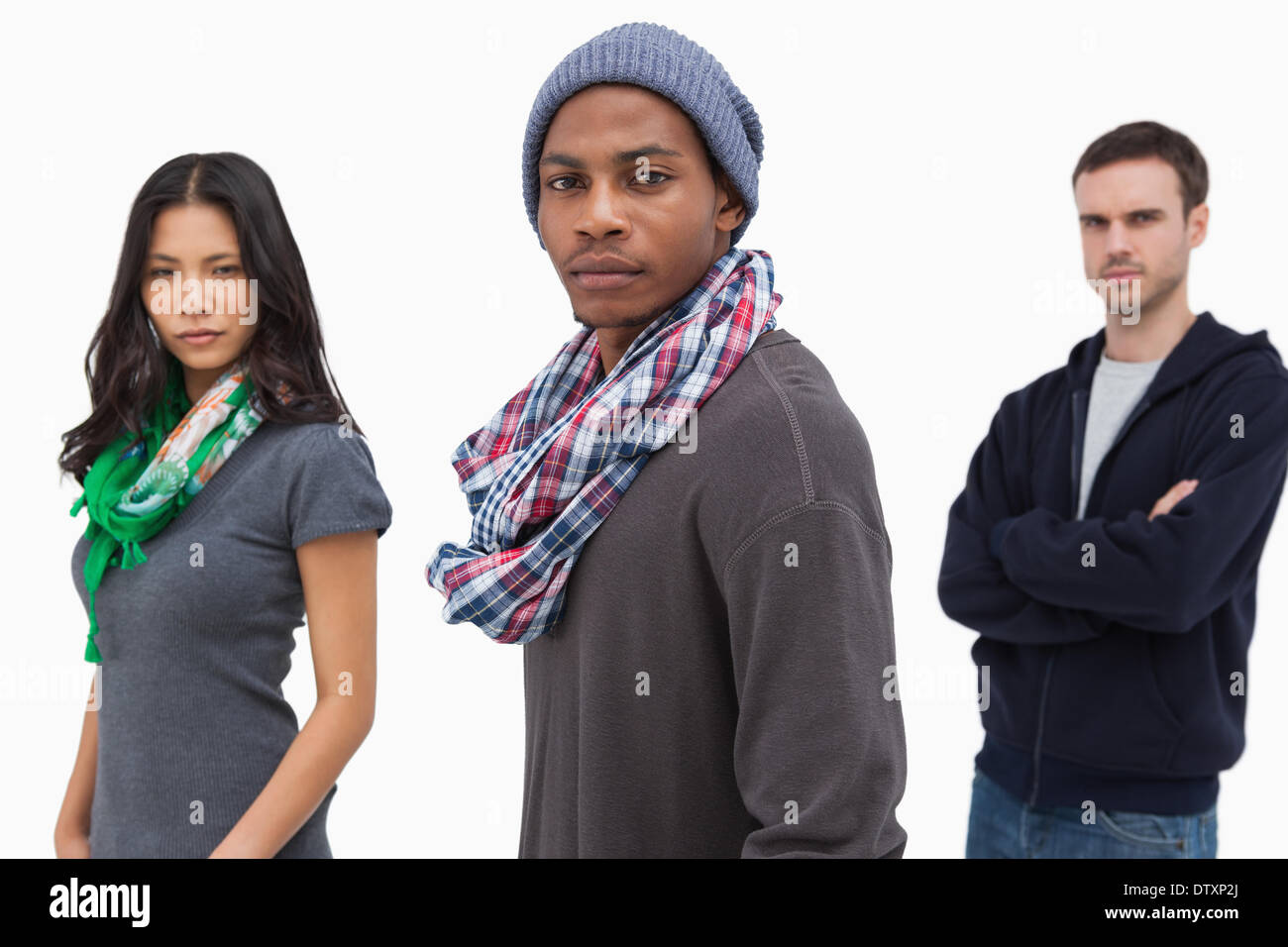 Unsmiling people hi-res stock photography and images - Alamy