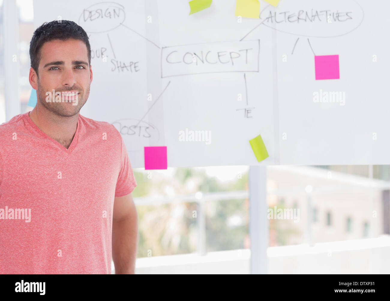 Standing front whiteboard hi-res stock photography and images - Alamy