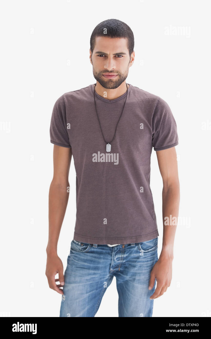 Hip young man portrait Stock Photo - Alamy