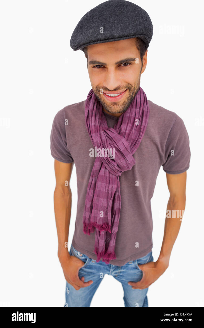 Wearing peaked cap hi-res stock photography and images - Alamy