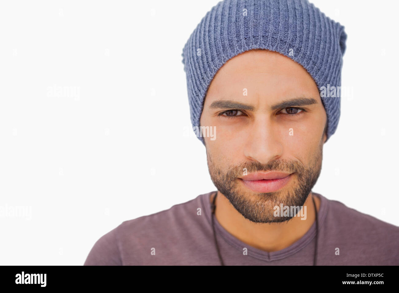 Man wearing beanie hi-res stock photography and images - Alamy