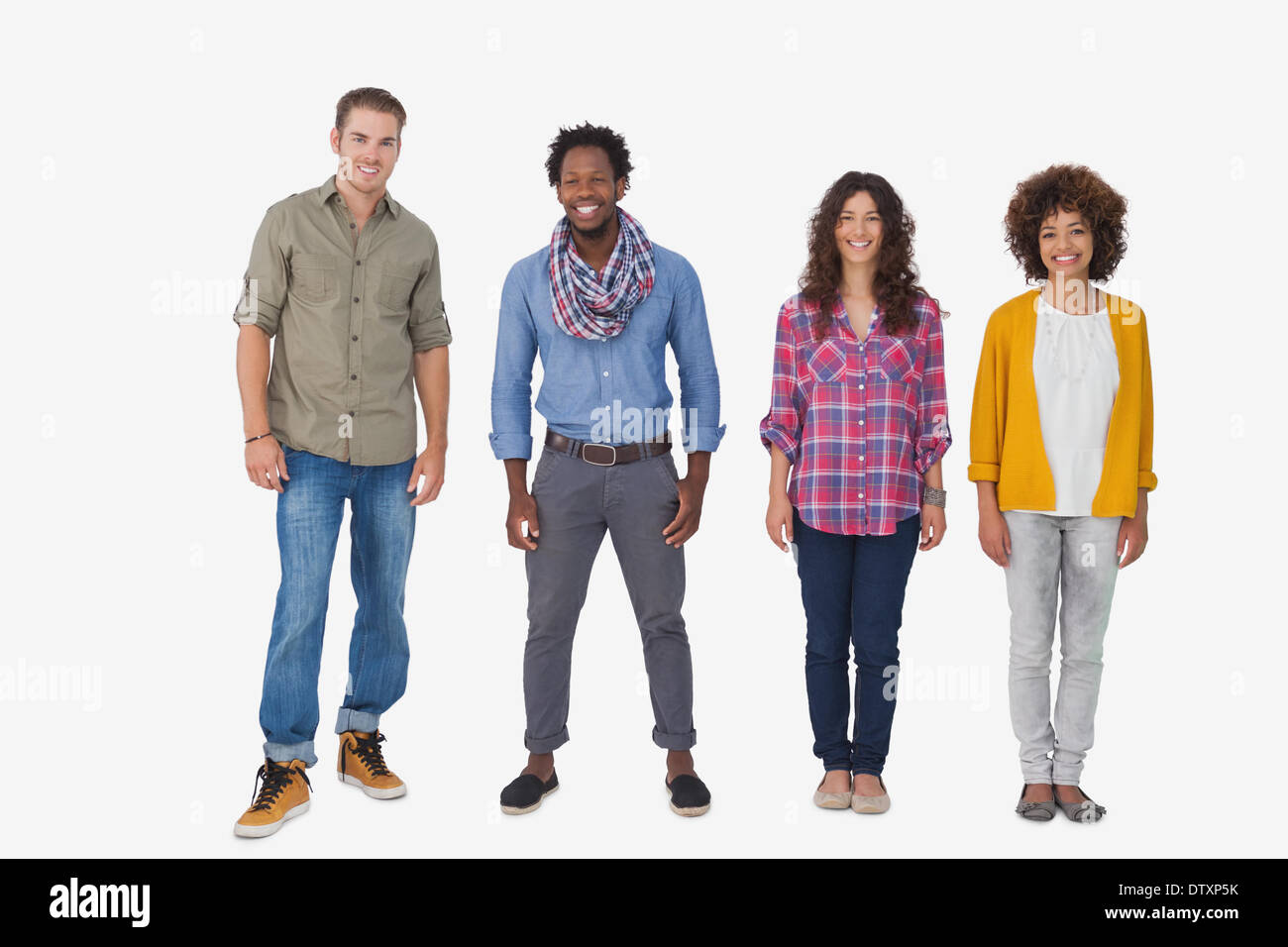 Fashionable friends Cut Out Stock Images & Pictures - Alamy