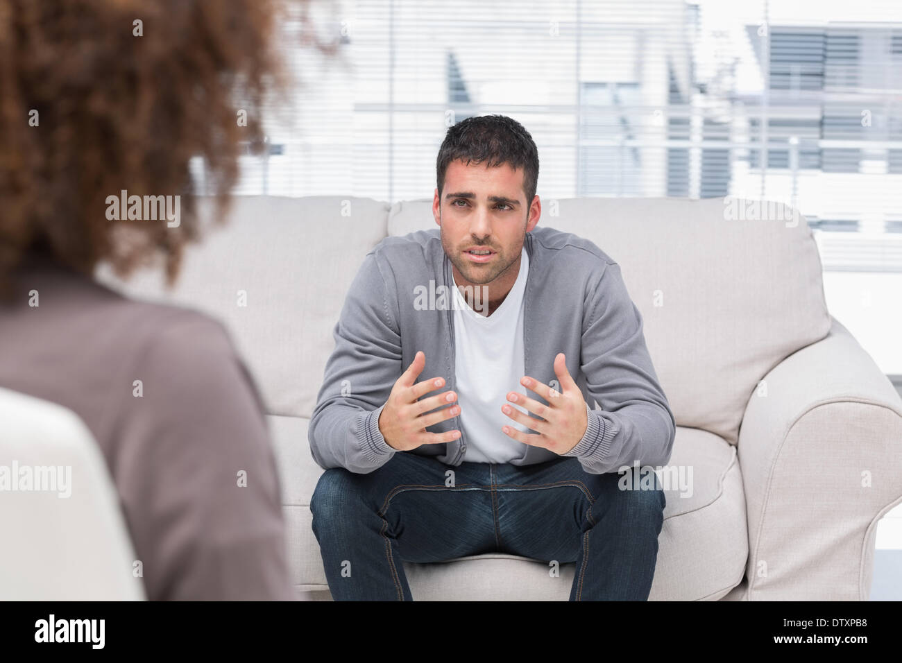 Telling problems hi-res stock photography and images - Alamy