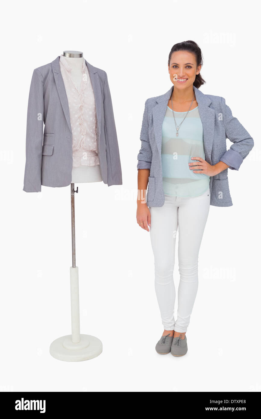 Female fashion designer portrait Cut Out Stock Images & Pictures - Alamy