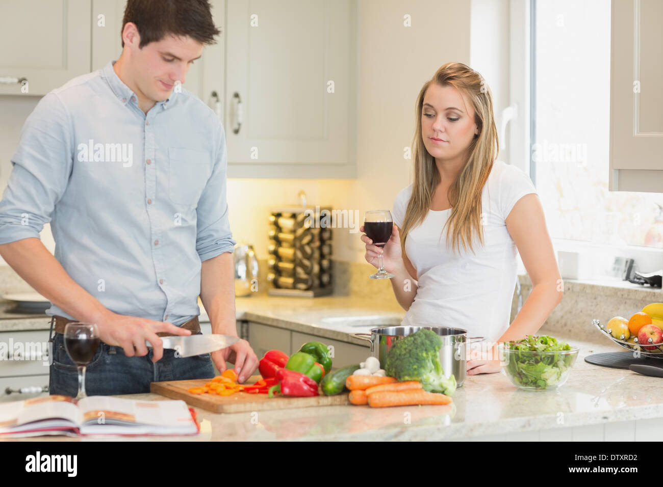 Woman book red wine hi-res stock photography and images - Alamy