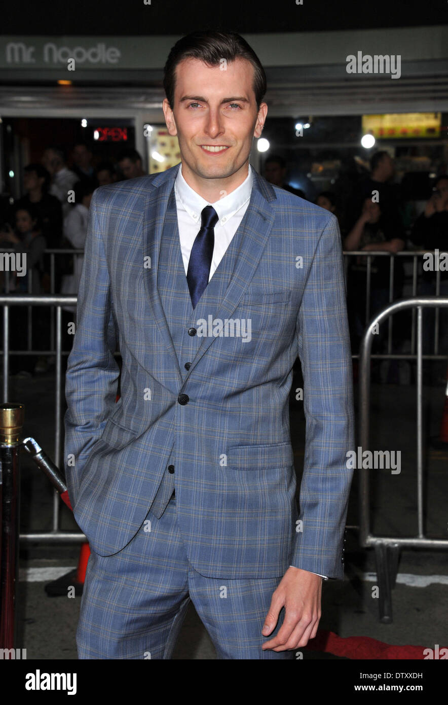 Los Angeles, California, USA. 24th Feb, 2014. Cameron Moir attending ...