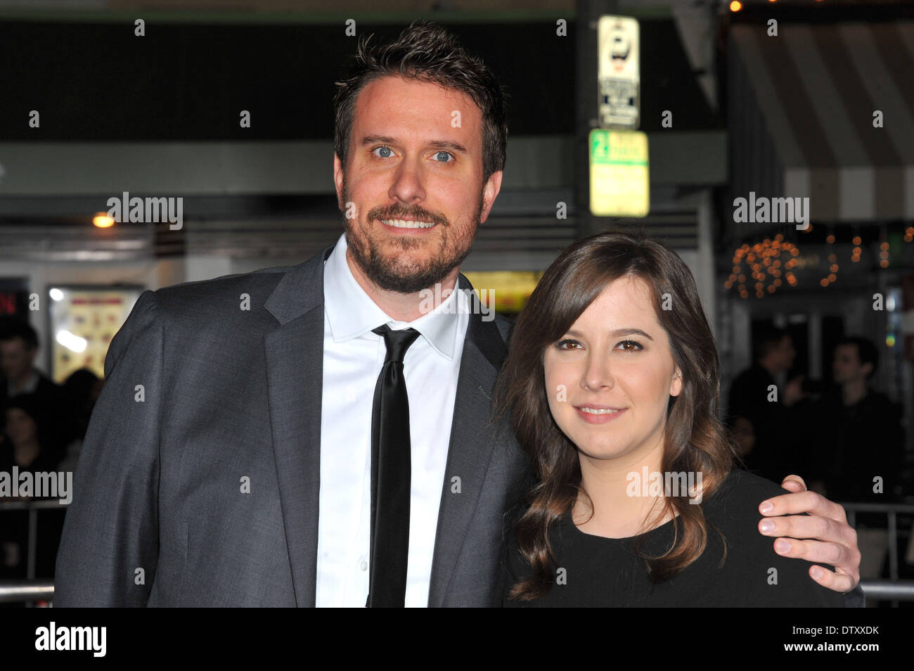 Los Angeles, California, USA. 24th Feb, 2014. Linus Roache attending ...