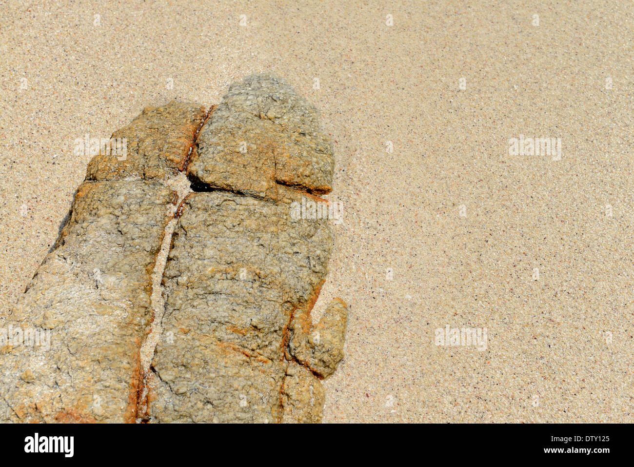 Sand beach rocks beautiful pattern and texture Stock Photo - Alamy