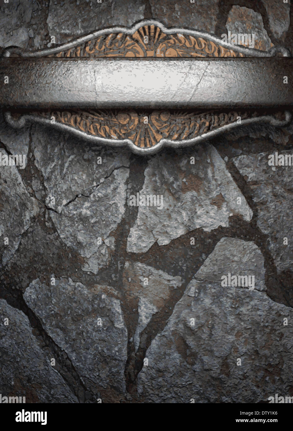 metal and stone background Stock Photo - Alamy