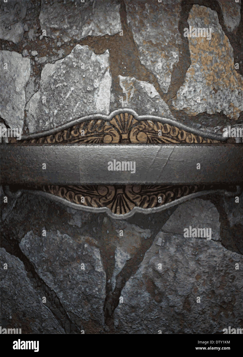 metal and stone background Stock Photo - Alamy