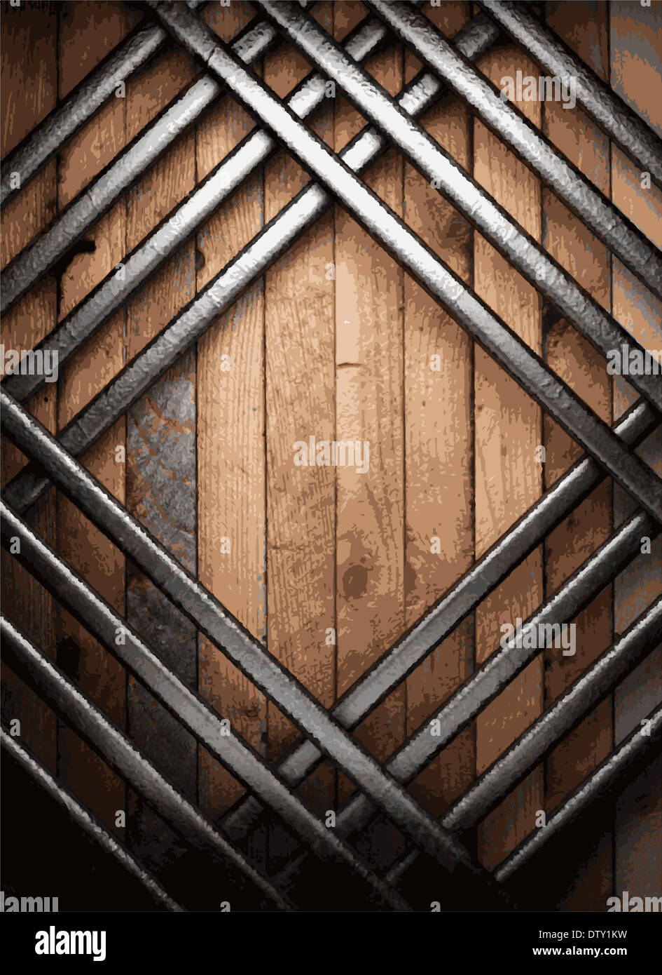 metal and wood background Stock Photo - Alamy
