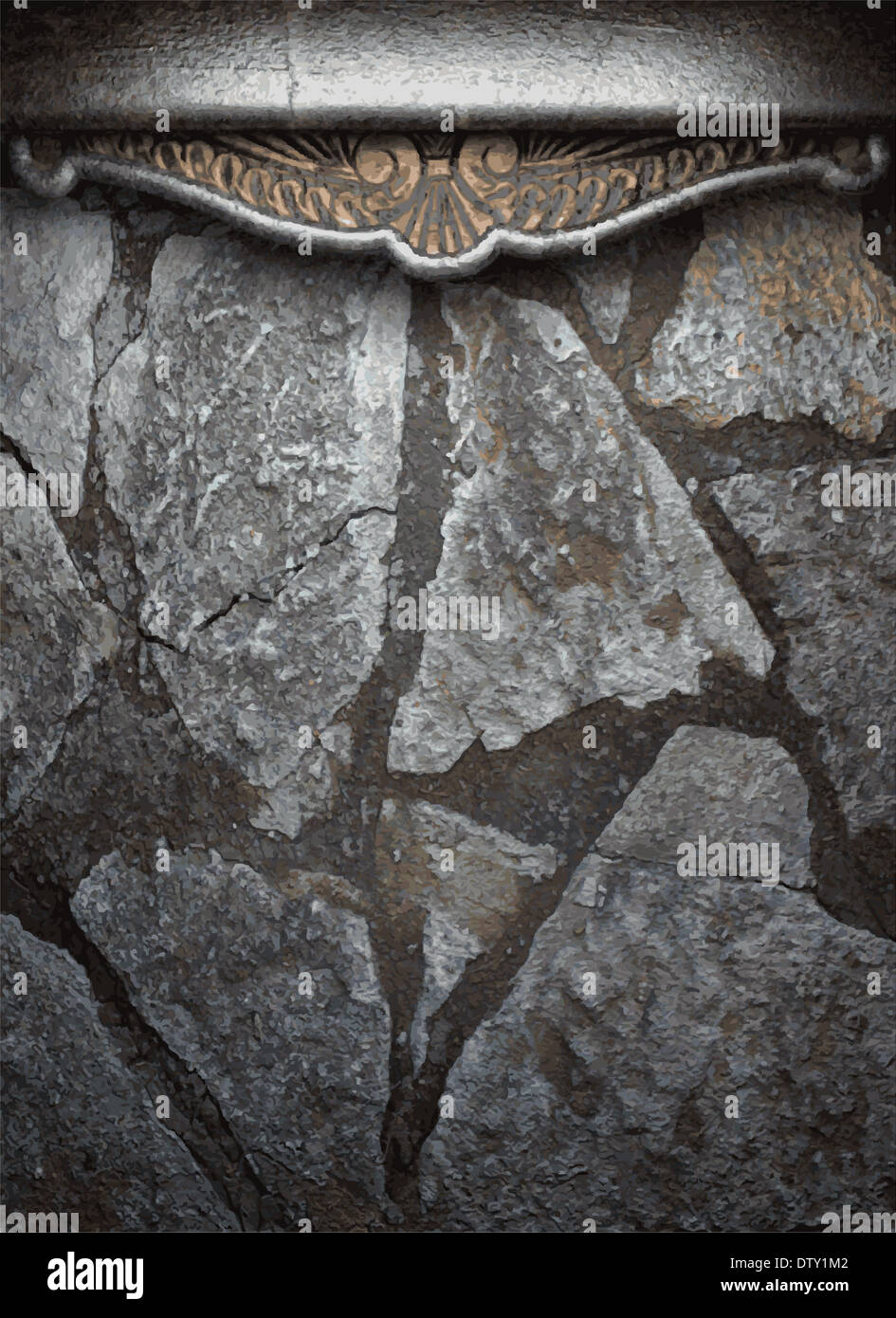 metal and stone background Stock Photo - Alamy