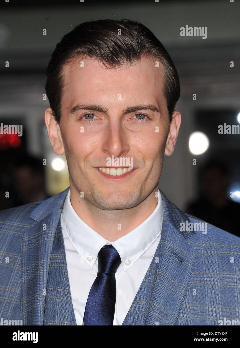 Los Angeles, CA, USA. 24th Feb, 2014. Cameron Moir at arrivals for NON ...