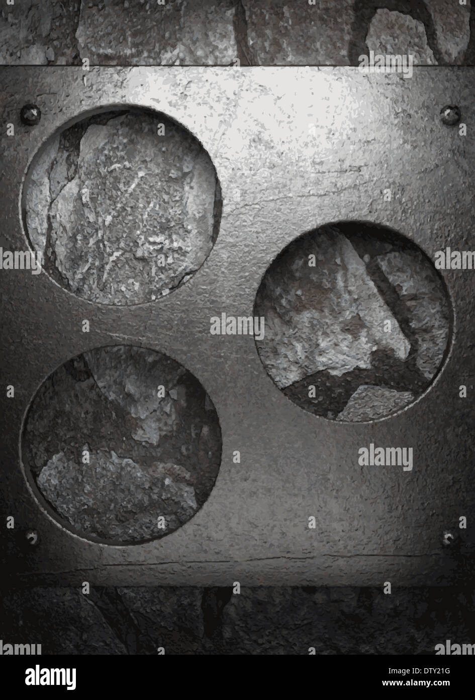 metal and stone background Stock Photo - Alamy