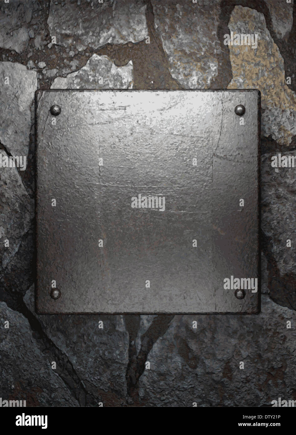 metal and stone background Stock Photo - Alamy