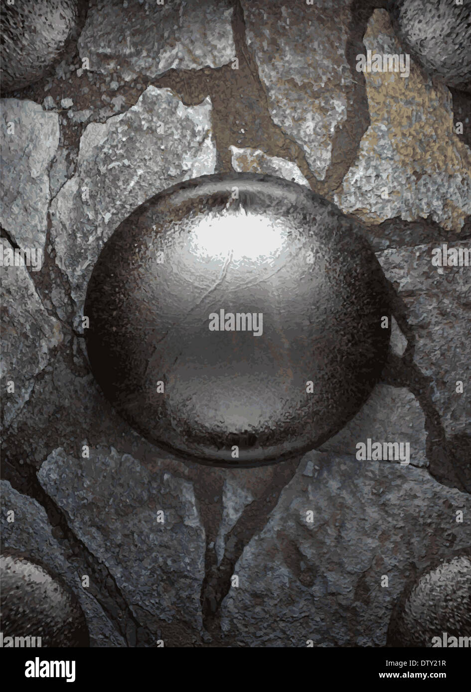 metal and stone background Stock Photo - Alamy