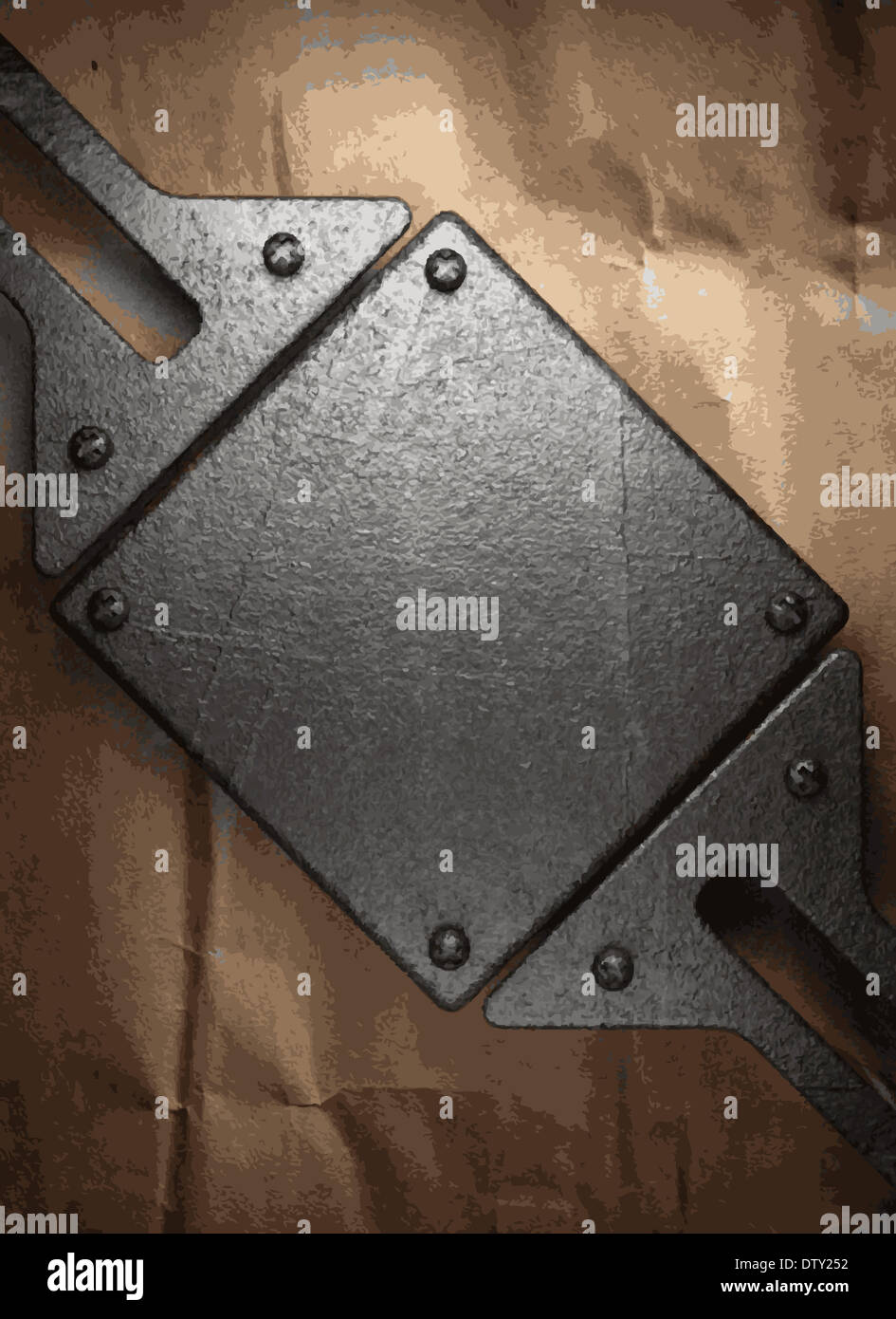 metal and paper background Stock Photo - Alamy