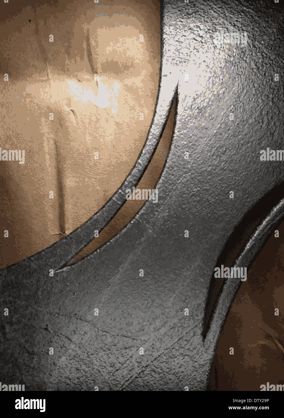 metal and paper background Stock Photo - Alamy