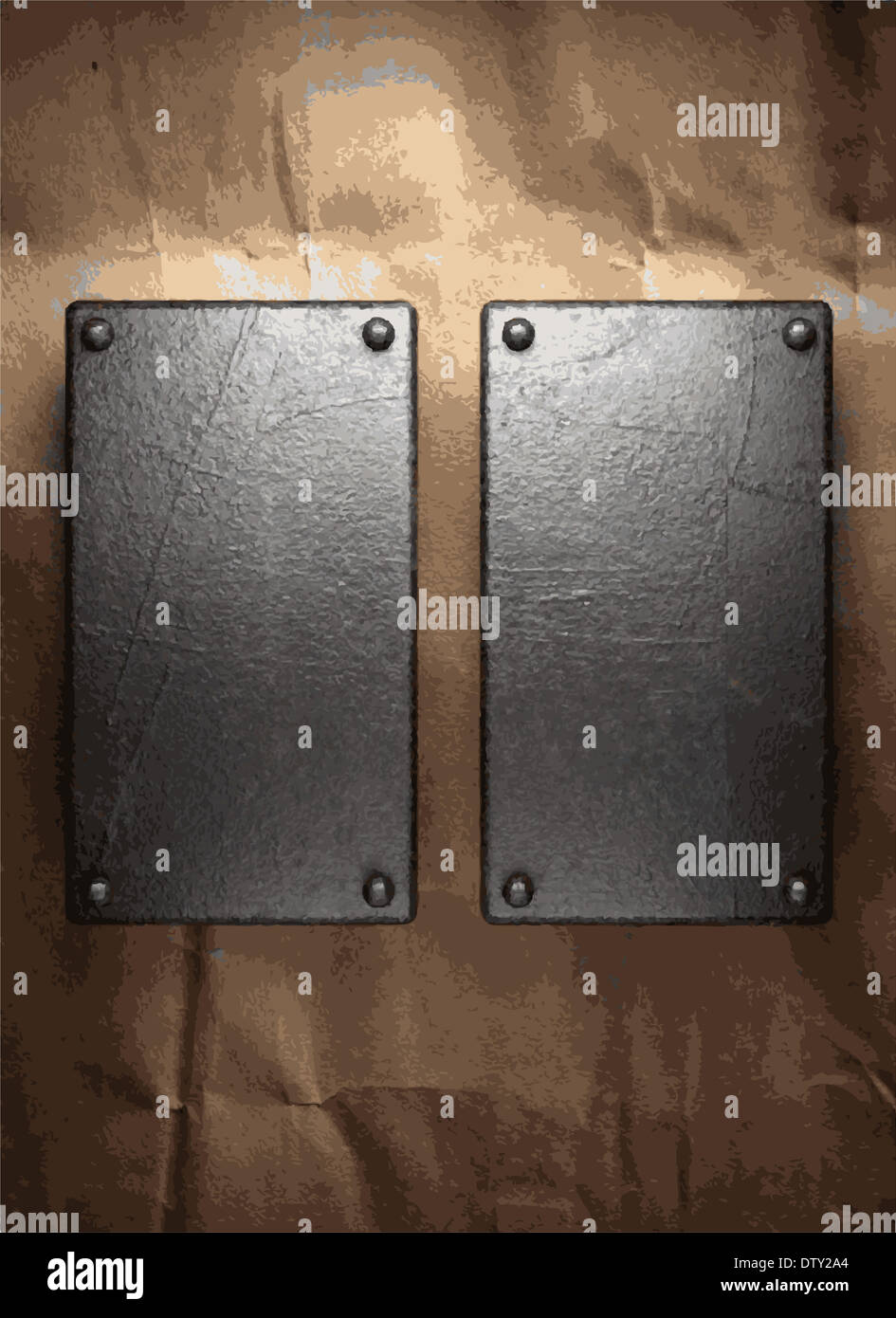 metal and paper background Stock Photo - Alamy