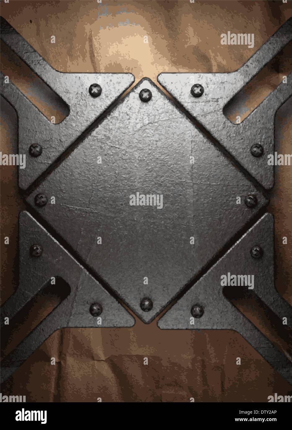 metal and paper background Stock Photo - Alamy