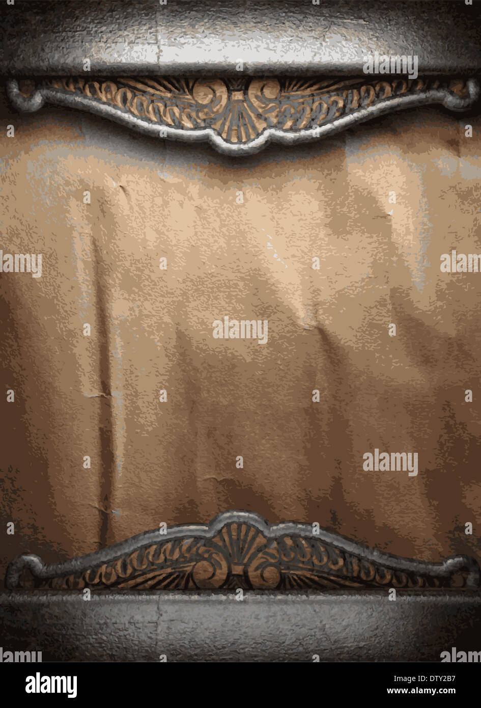 metal and paper background Stock Photo - Alamy