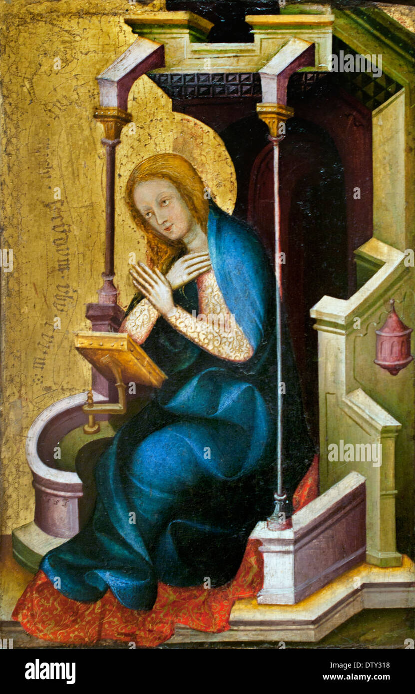 Maria der Verkündigung - Mary of the Annunciation 1370 Meister des ...