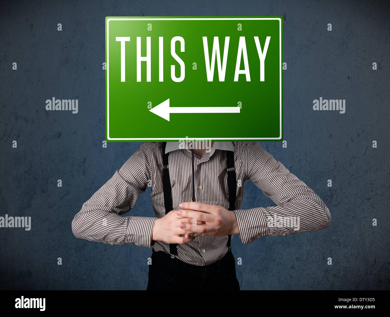 Sign showin hi-res stock photography and images - Alamy