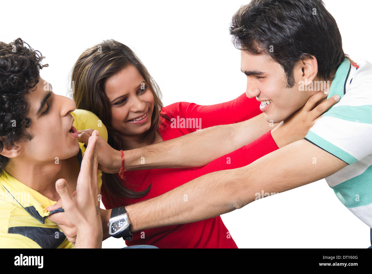 friend sitting and playfull Stock Photo - Alamy