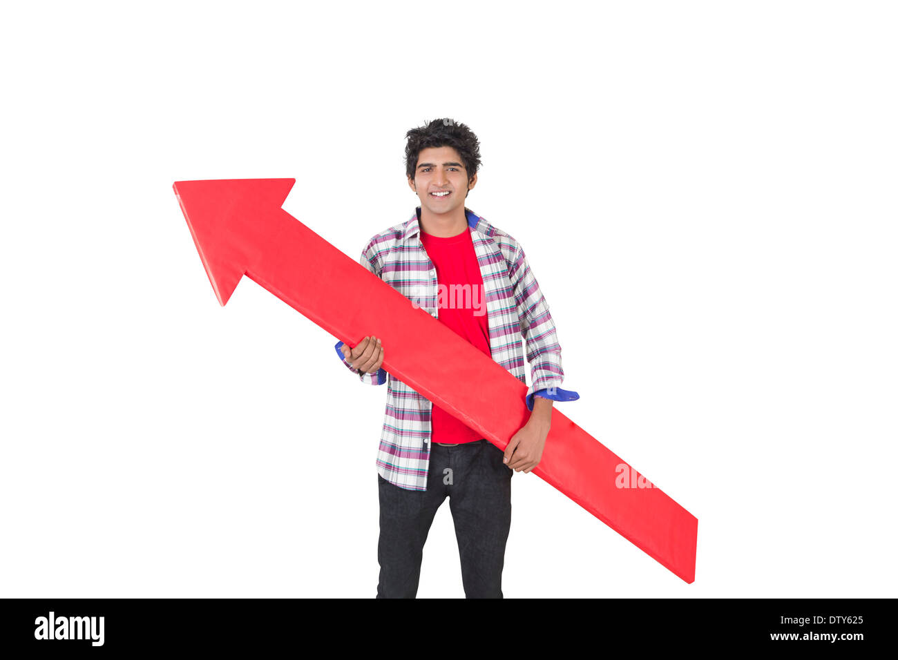 Man arrow Cut Out Stock Images & Pictures - Alamy